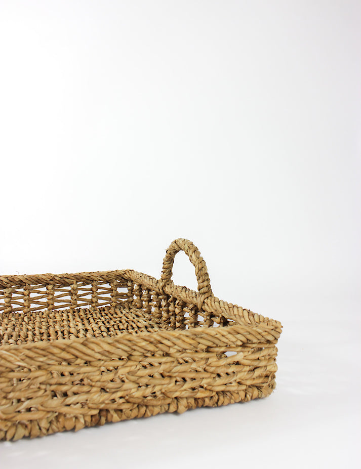 Square Rattan Tray | MALI Homeware